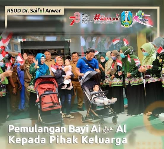Dedikasi untuk Negeri di HUT Kemerdekaan RI, RSUD Saiful Anwar Berhasil Pisahkan Bayi Kembar ...