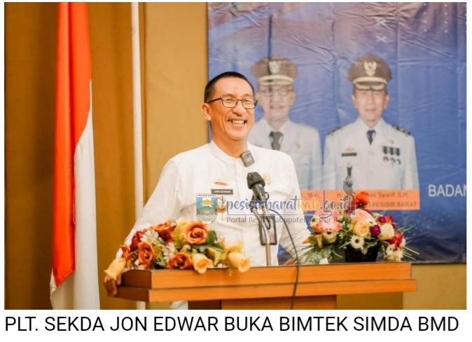 PLT. SEKDA PESIBAR BUKA BIMTEK SIMDA BMD PESISIR BARAT - BIDIK NASIONAL