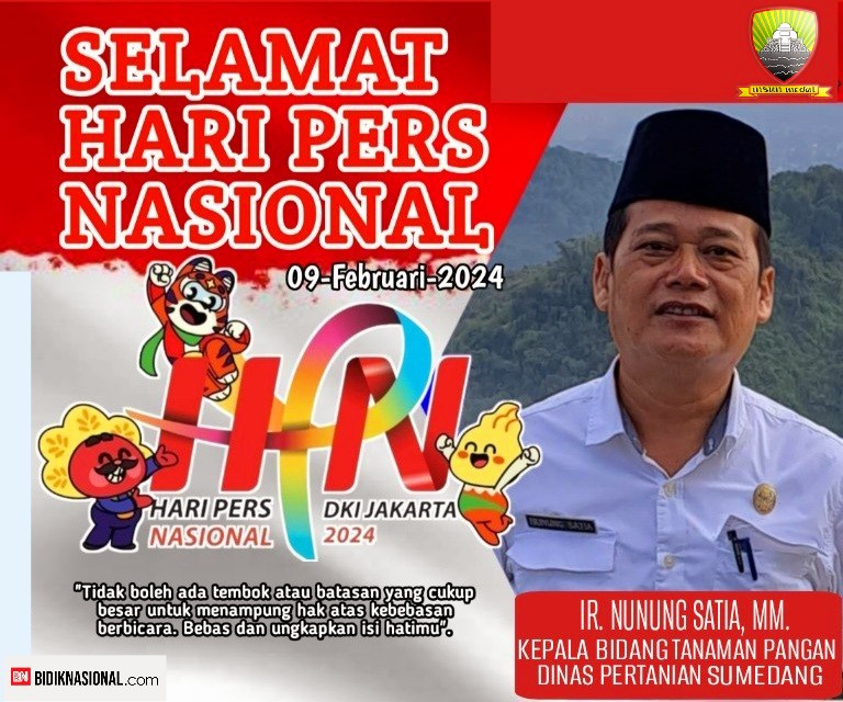 IKLAN KEPALA BIDANG TANAMAN PANGAN DINAS PERTANIAN SUMEDANG HARI PERS ...